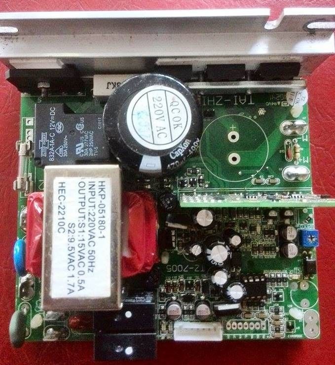 Treinamento para manutenção placa para esteira Athletic modelo Tz-7005 ...