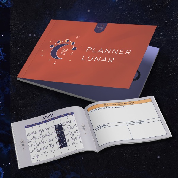 Planner Lunar da Abundância 2025 e 2026 - Evoluna | Hotmart