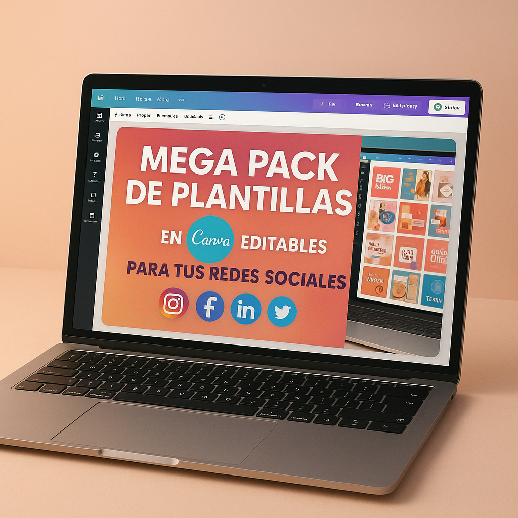 Mega Pack de Plantillas en Canva editables para Tus Redes Sociales ...