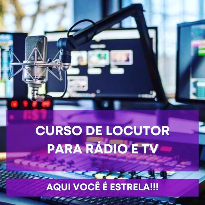 Locutor para Rádio e TV Online