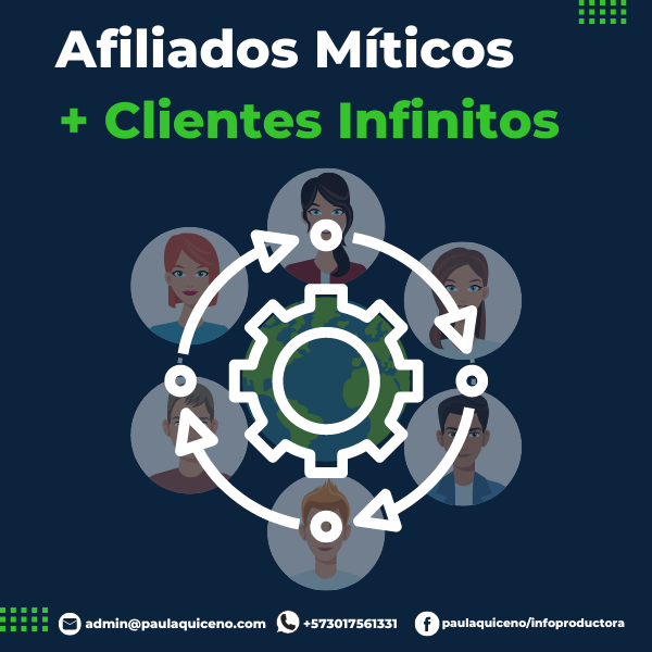 Afiliados Míticos + Clientes Infinitos - Paula Quiceno | Hotmart