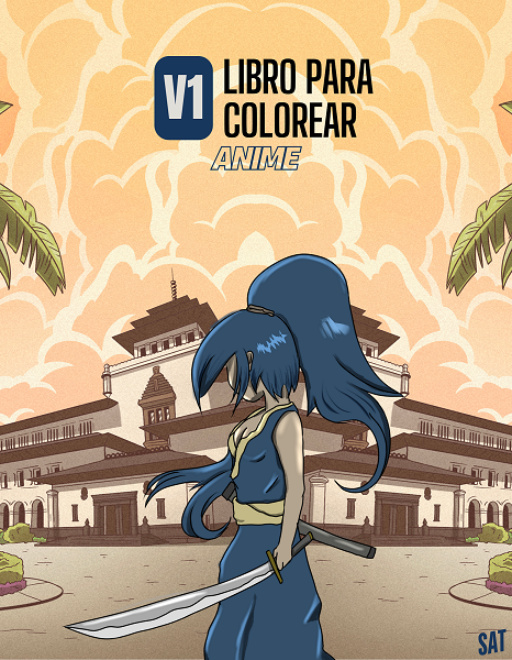 LIBRO PARA COLOREAR - ANIME - Sebastián Arcila | Hotmart