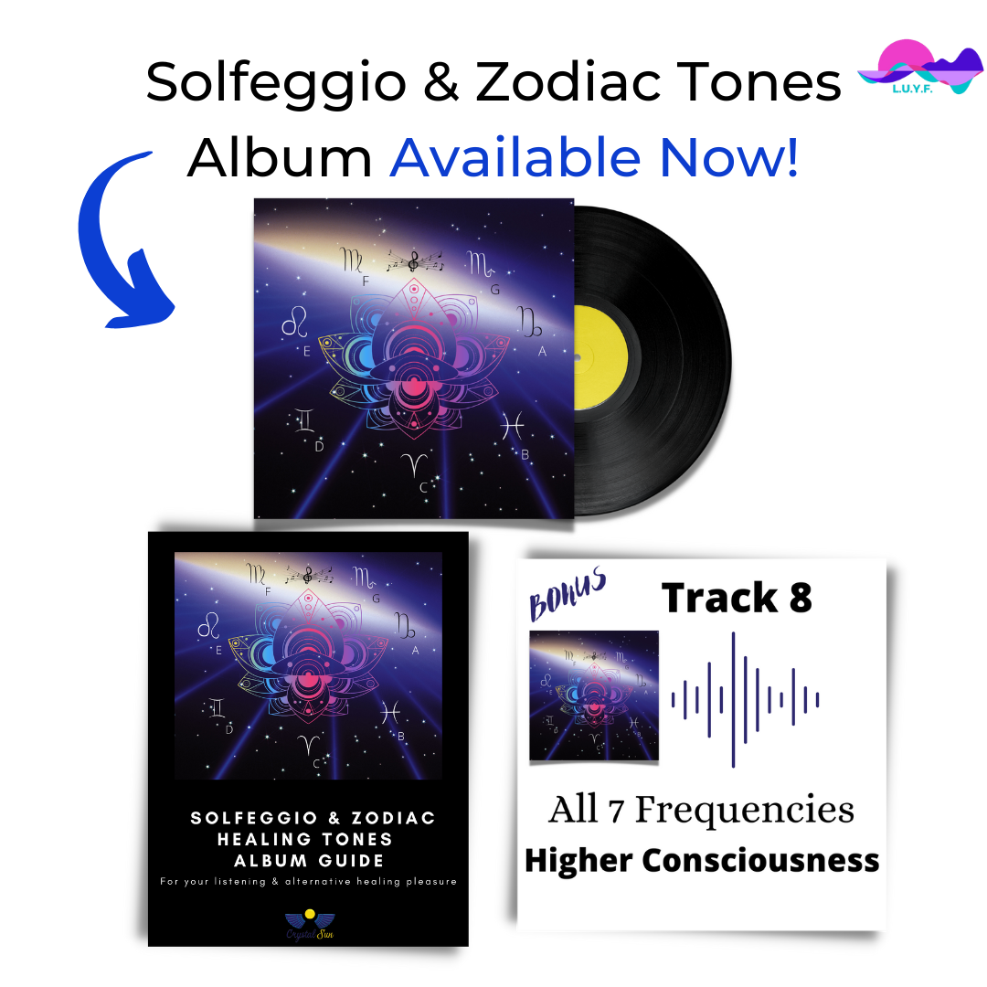 Solfeggio & Zodiac Healing Tones Album with eBook Guide