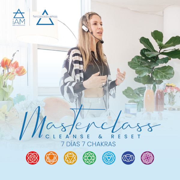 Masterclass Cleanse and Reset - 7 days, 7 chakras - English