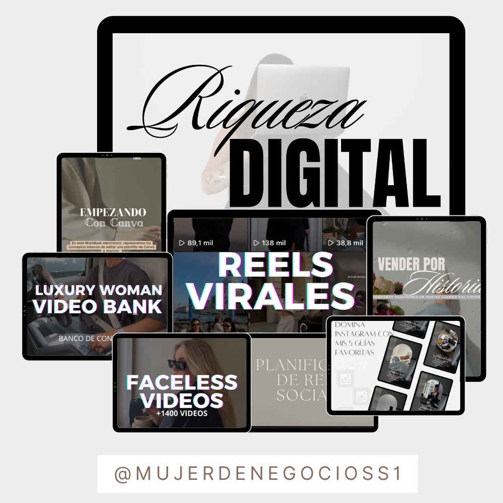 Riqueza Digital (Con todos mis productos digitales con PRL) COMPLET...