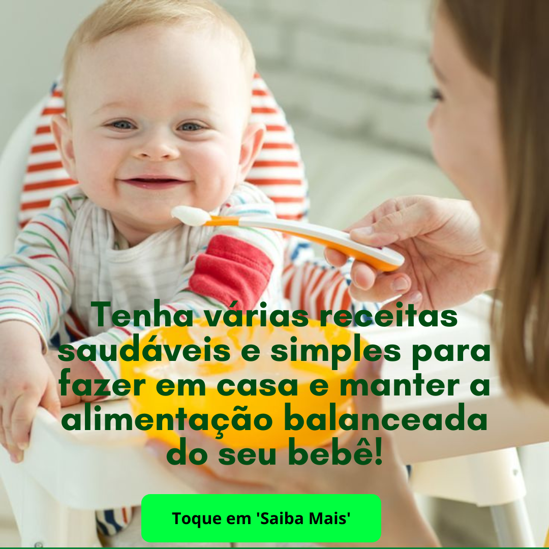 20 Receitas para Bebês Saudáveis - Tainá Cristina da Costa Santana ...