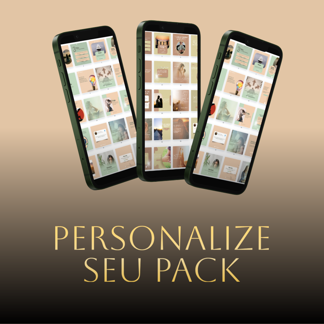 PERSONALIZAÇÃO DO SEU PACK - Designe packs | Hotmart