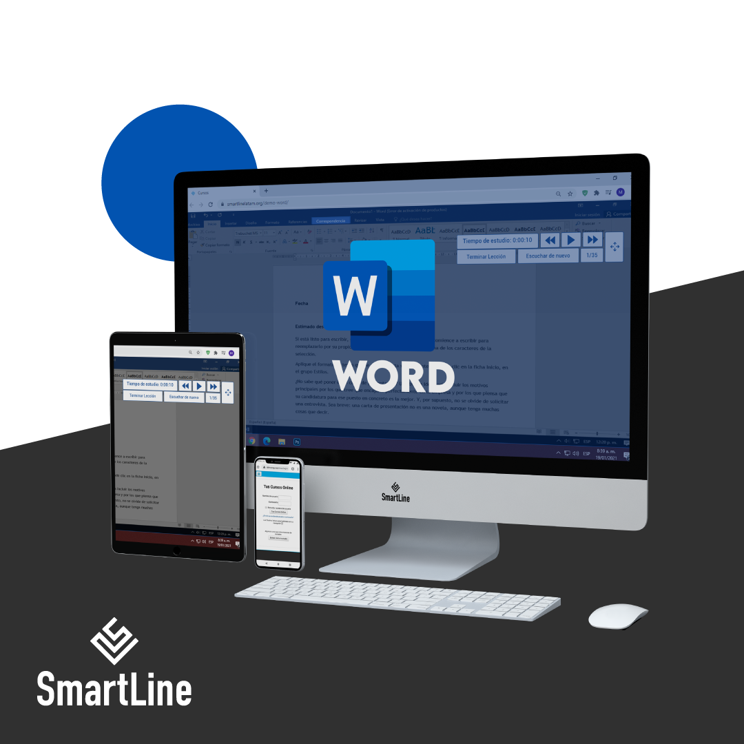 Curso simulador de WORD Cero a Pre-Intermedio Certificado - Smart L...