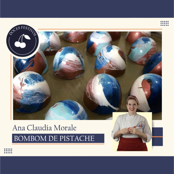 BOMBOM DE PISTACHE E TÉCNICA DE PINTURA PINTURA À MÃO - FATOR Soluç...