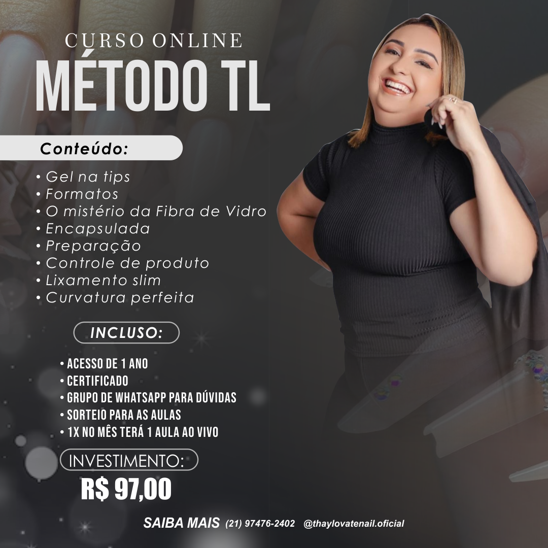 Curso Online Método TL - Tayna Lovate de souza | Hotmart