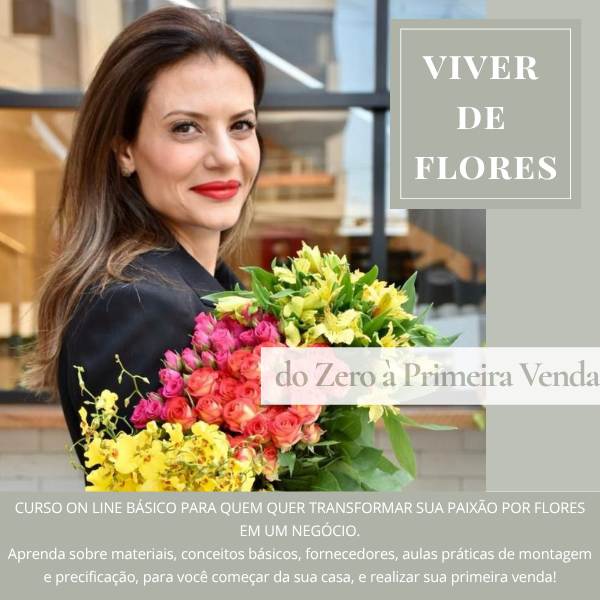 VIVER DE FLORES: DO ZERO À PRIMEIRA VENDA - Valeria Romano | Hotmart