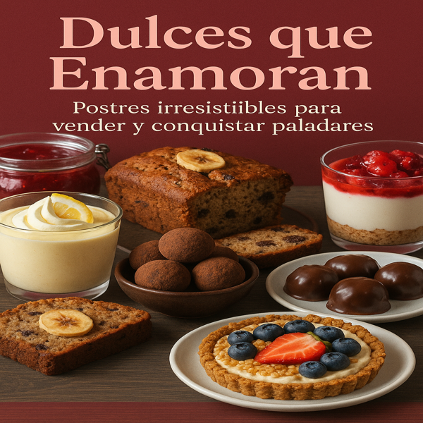 Dulces que Enamoran: Postres irresistibles para vender y conquistar...