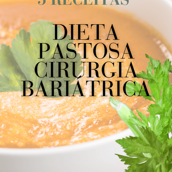 5 receitas de sopas para dieta pastosa pós Bariátrica - Litiane Bru...