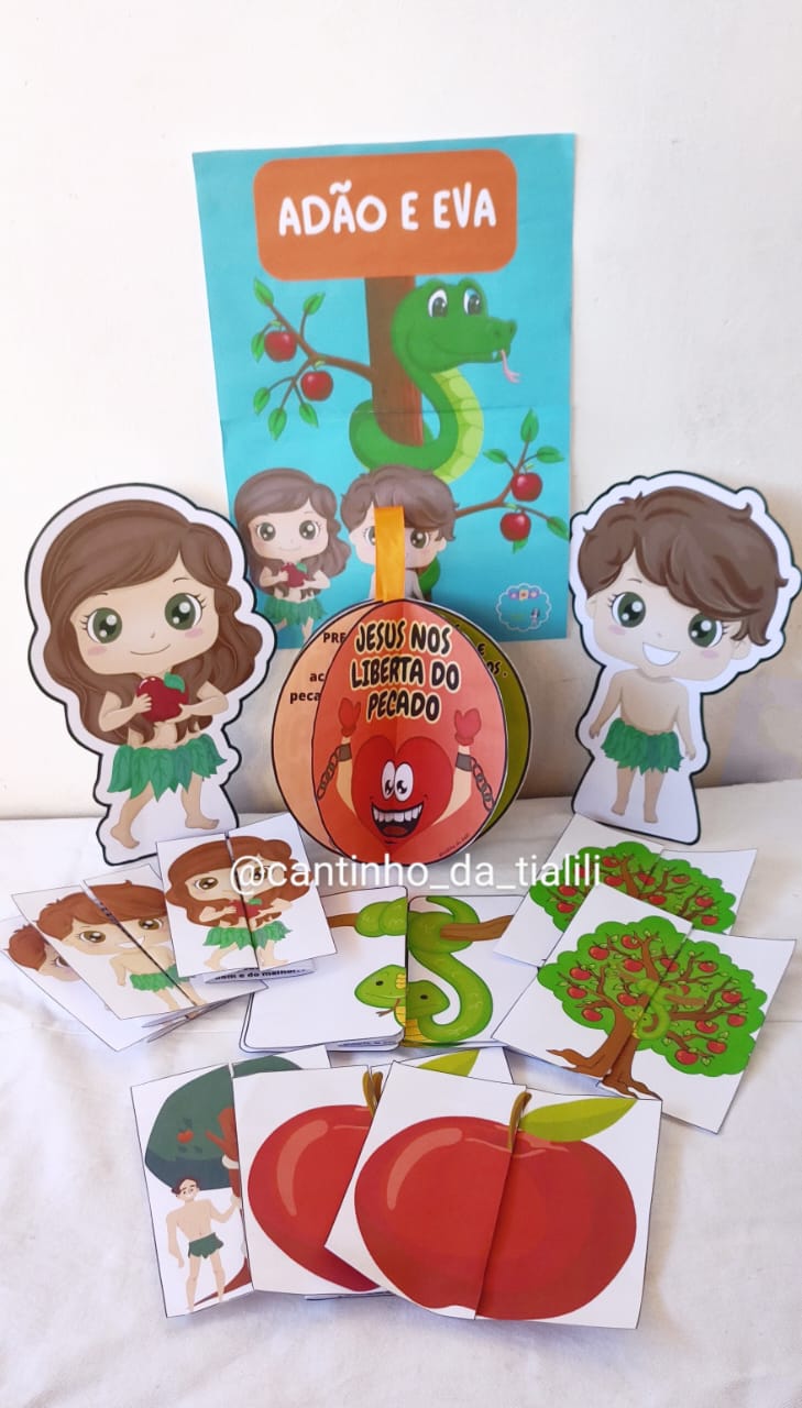 ADÃO E EVA - O PECADO ENTRA NO MUNDO - Liliane Avelino | Hotmart