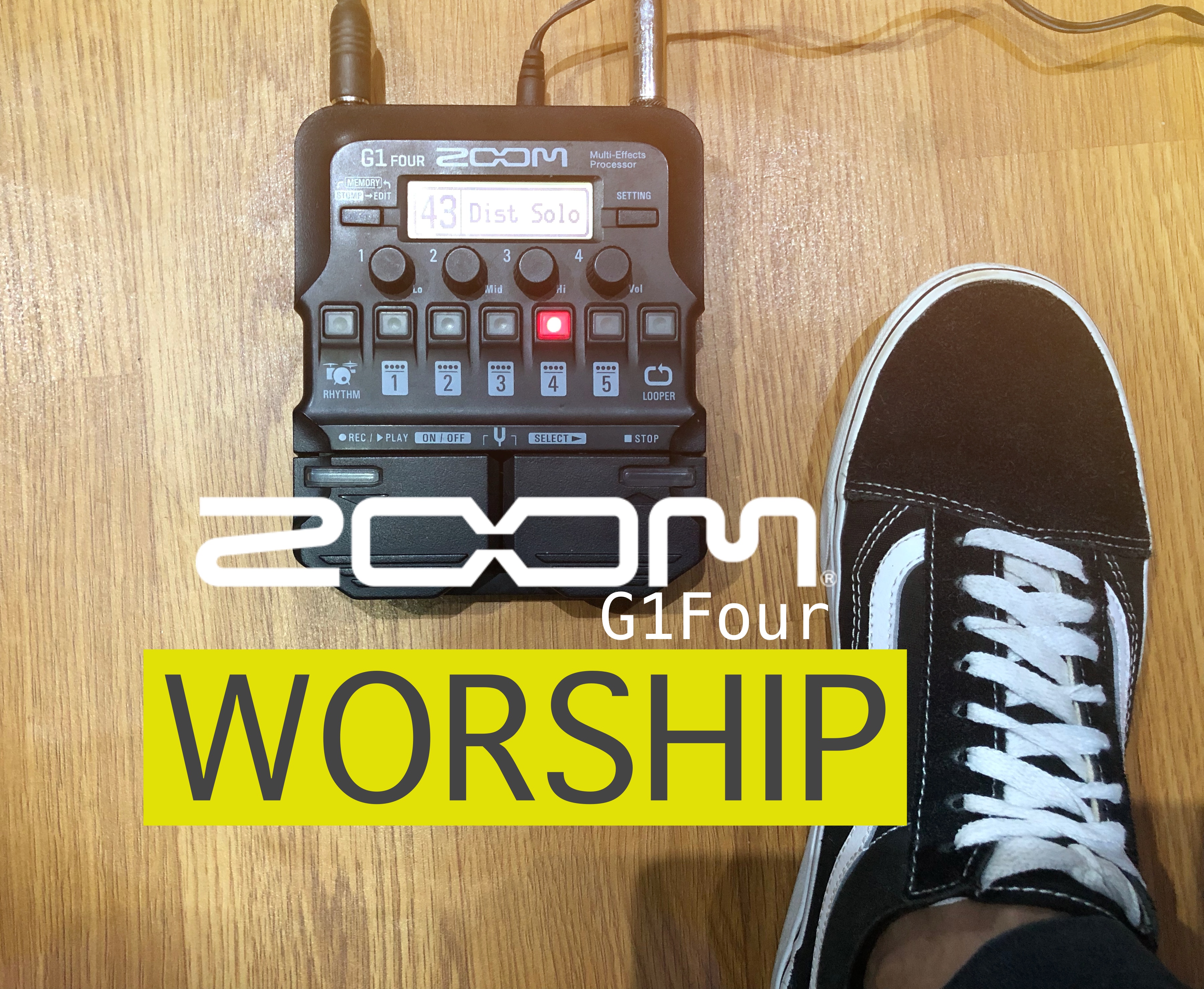 Patches Zoom G1Four- Worship (Matheus Freire)