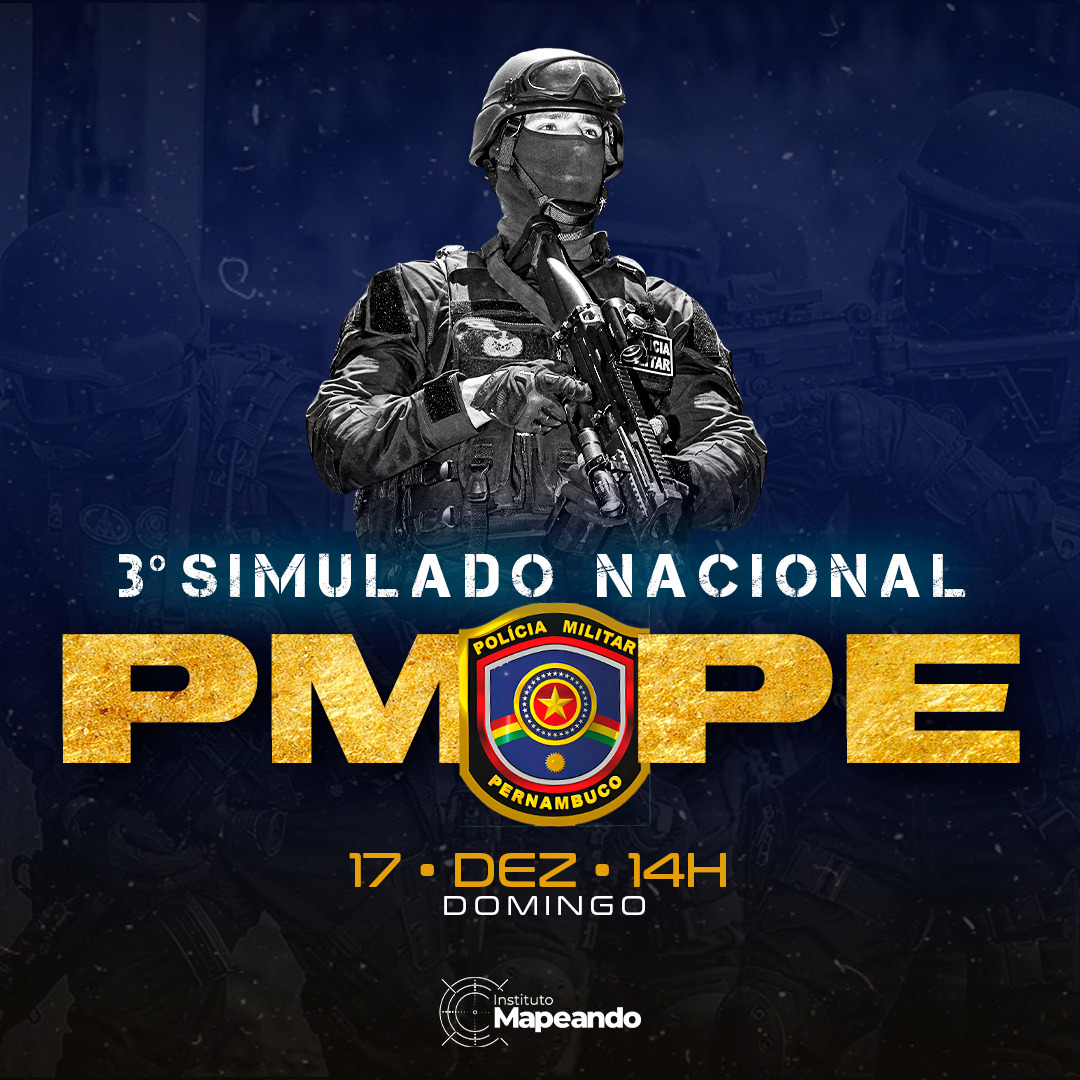 03 SIMULADO - PMPE - Instituto Mapeando | Hotmart