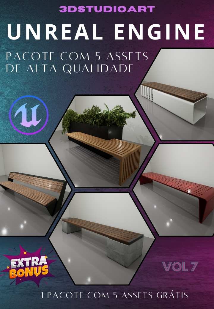 PACOTE COM 5 ASSETS DE ALTA QUALIDADE VOL7