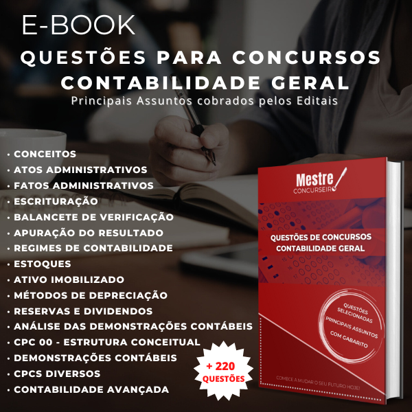 Questões para Concursos – Contabilidade Geral