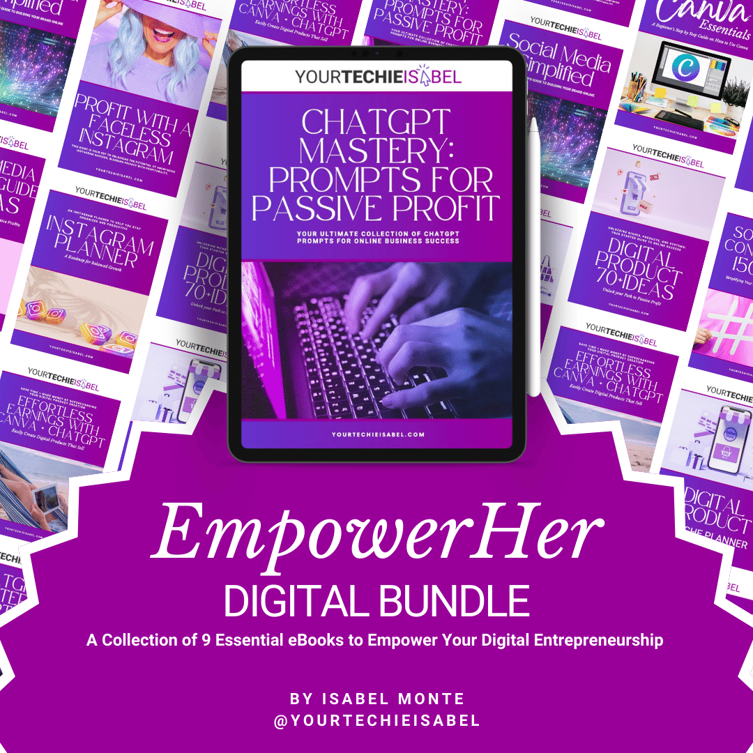 EmpowerHer Digital Bundle - Isabel Monte | Hotmart