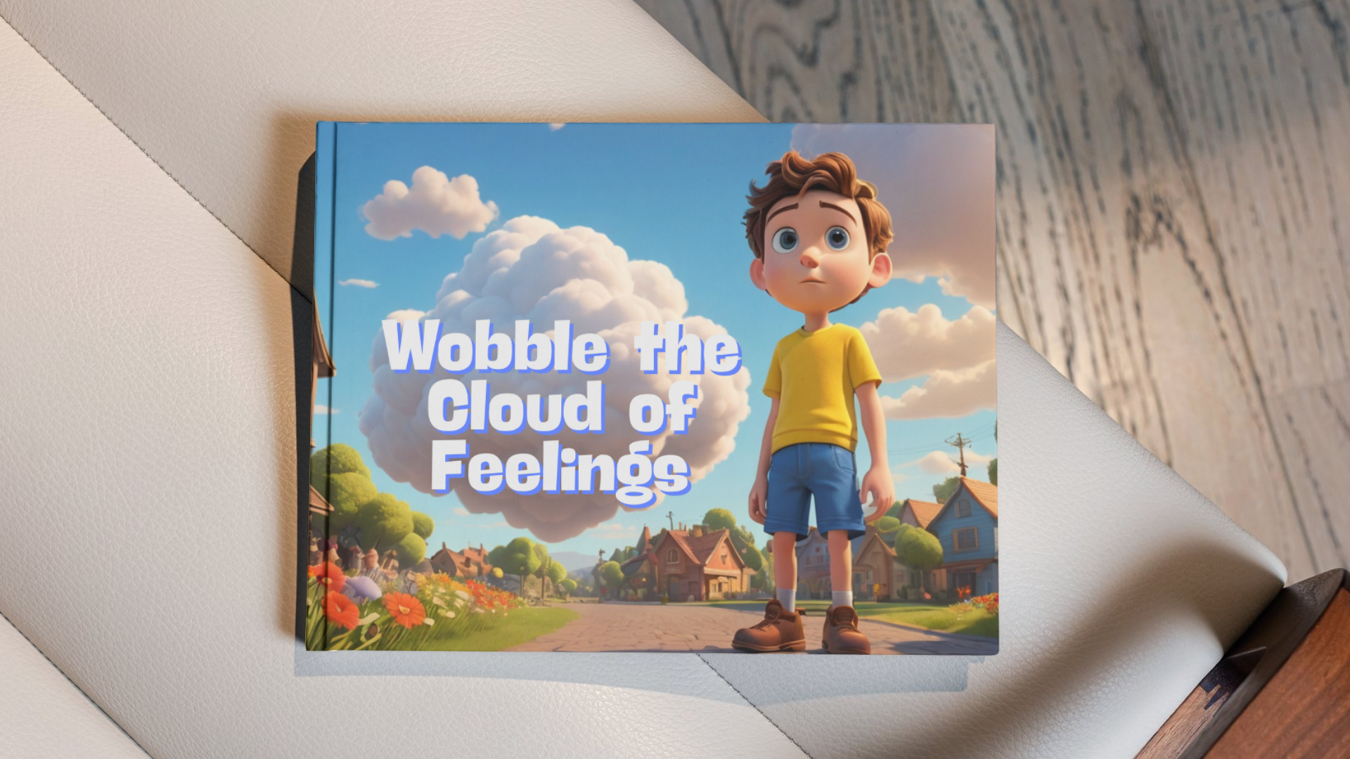 Wobble the Cloud of Feelings (To Color)