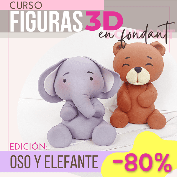 Figuras 3D En Fondant - tutybook | Hotmart