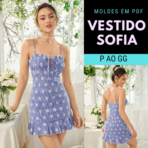 Molde Vestido Sofia