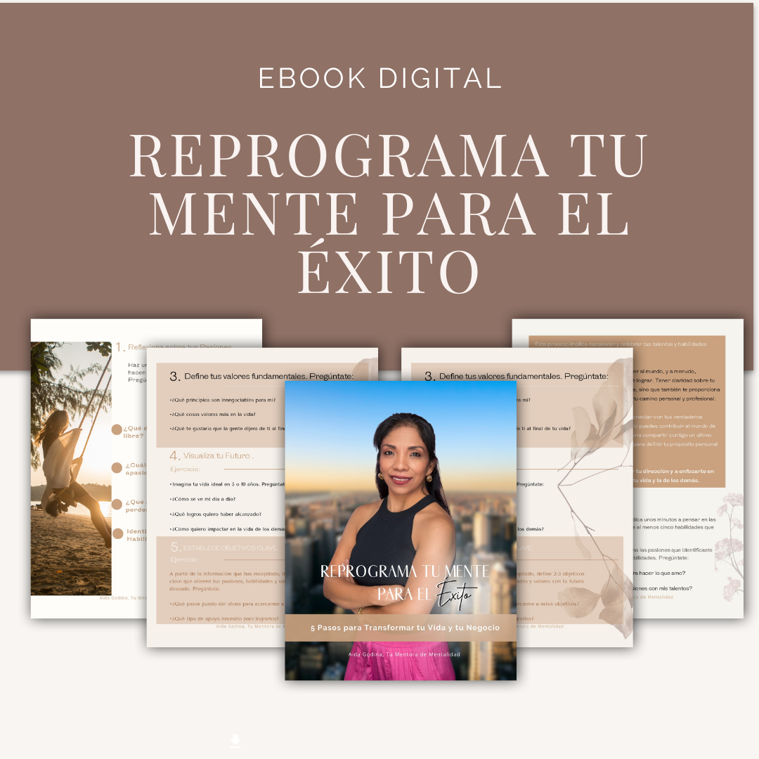 Ebook Reprograma tu mente para el éxito - Aida | Hotmart