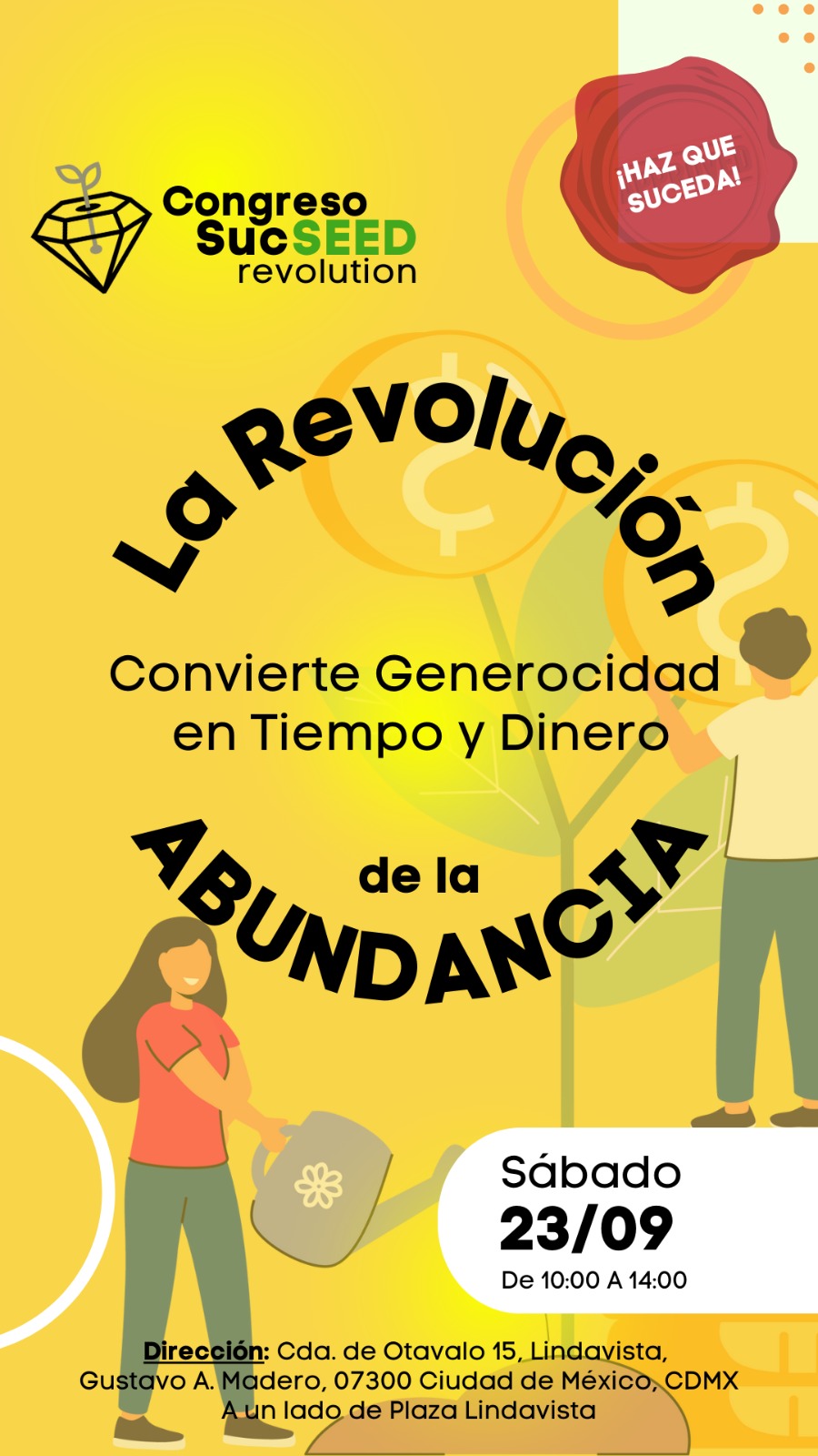 Sucseed Revolution: Convierte Generosidad en Tiempo y Dinero