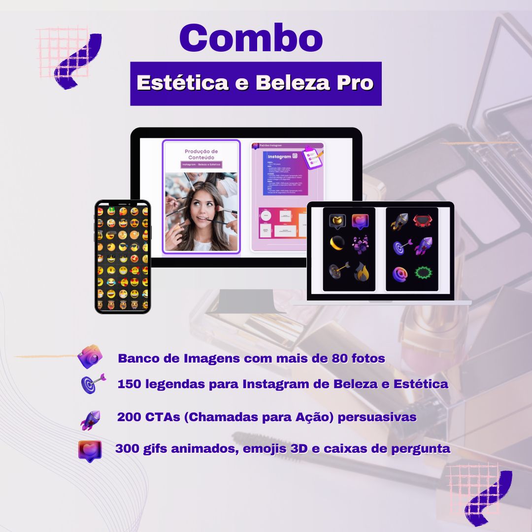Combo Estética e Beleza PRO