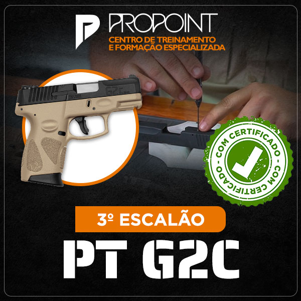 Propoint - PT TAURUS G2C- limpeza e manutenção terceiro escalão