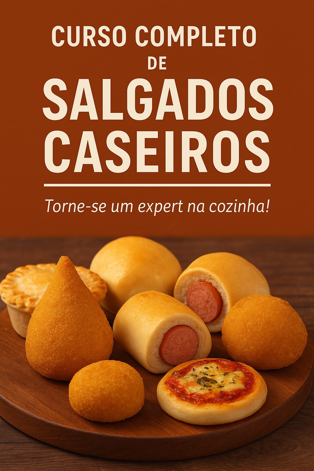 Curso Completo de Salgados Caseiros - Kelly Oliver | Hotmart