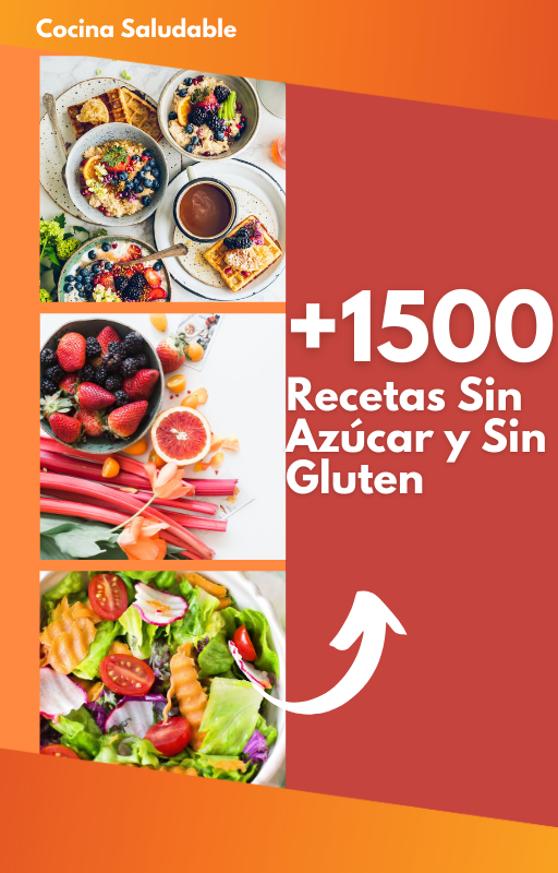 Cocina Saludable: Más de 500 Recetas Sin Azúcar y Sin Gluten - Antô...