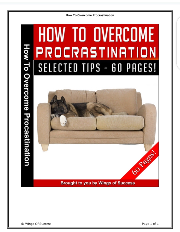 How to overcome procrastination