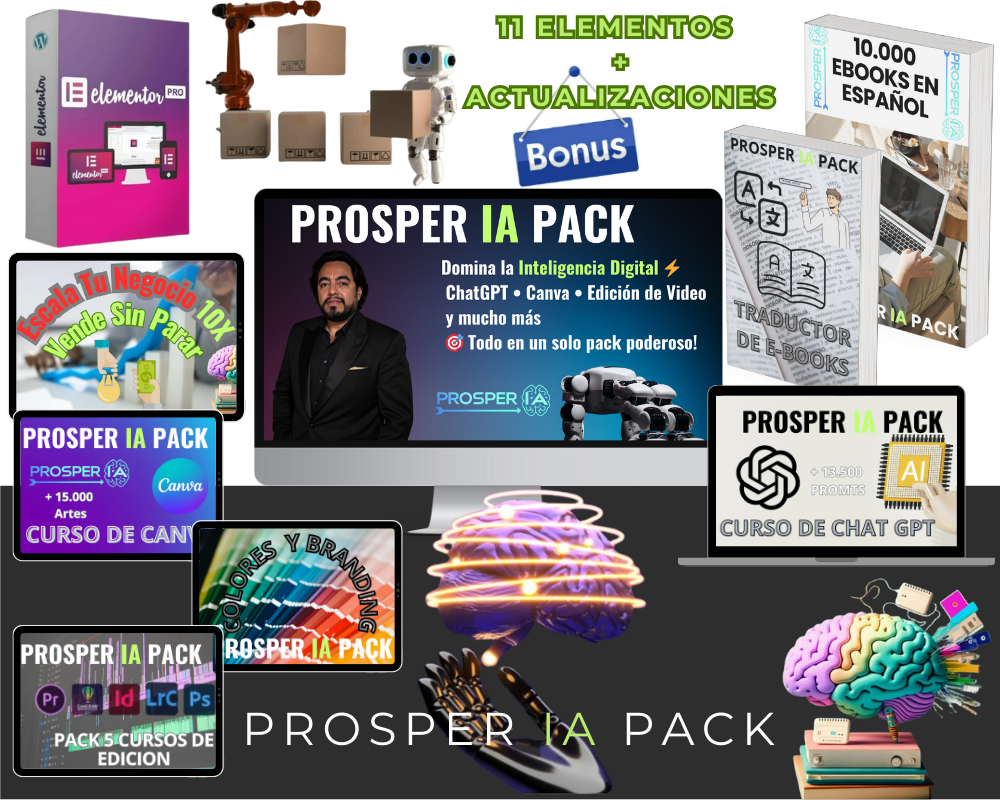 Prosper AI Pack - Agencia de Marketing Digital Prosper IA | Hotmart