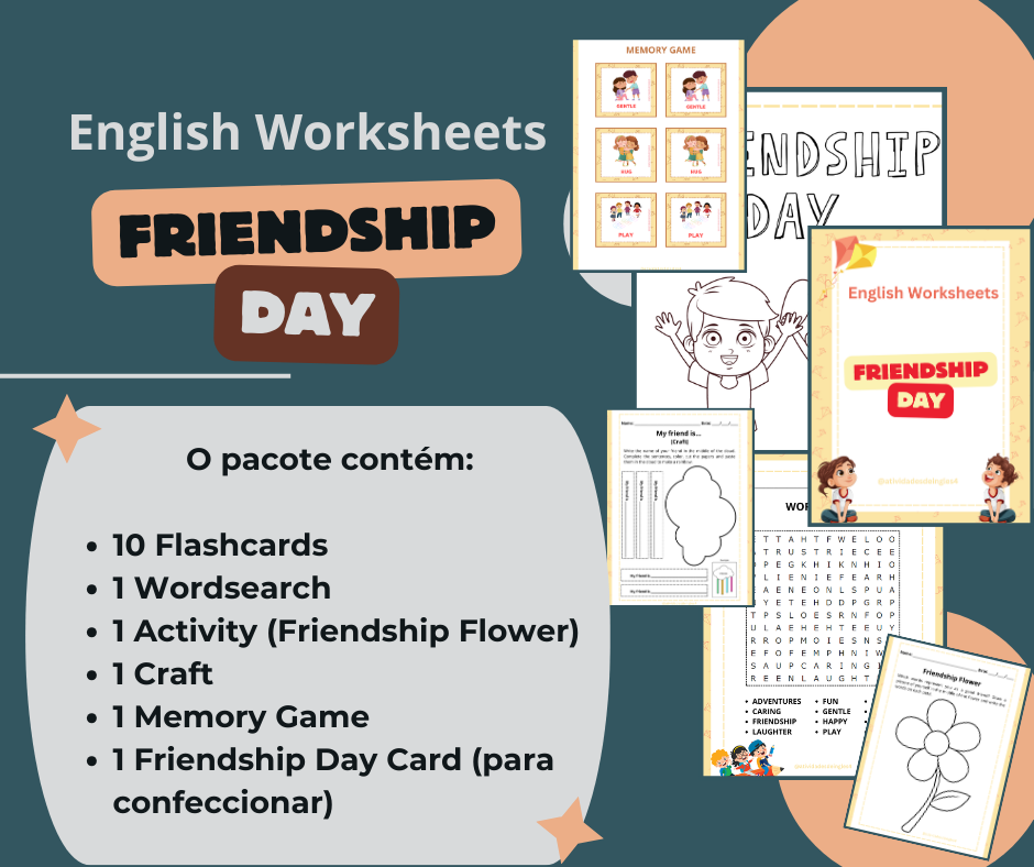 Friendship Day - English Worksheets