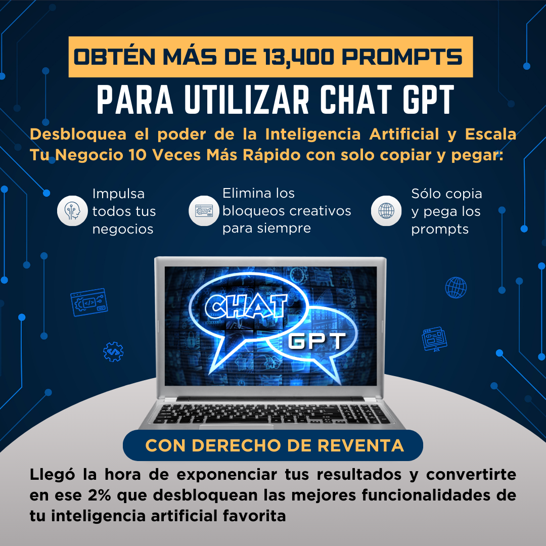 +13,400 PROMPTS PARA CHAT GTP - Almy lara | Hotmart