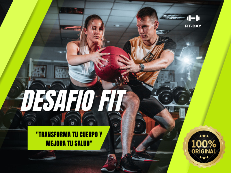 "Desafío Fit: Transforma tu cuerpo y mejora tu salud" - davide val...