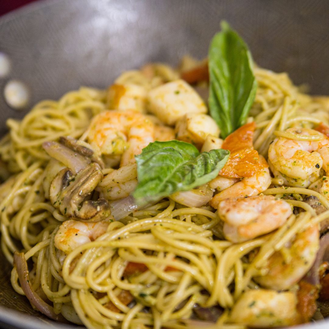 Pasta con frutos del Mar - L&M Academy LLC | Hotmart