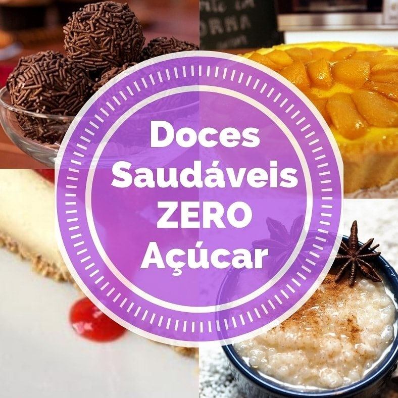 MELHORES RECEITAS DE DOCES SEM ACUCAR