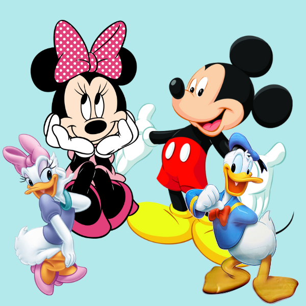 convite de aniversário da turma do Mickey