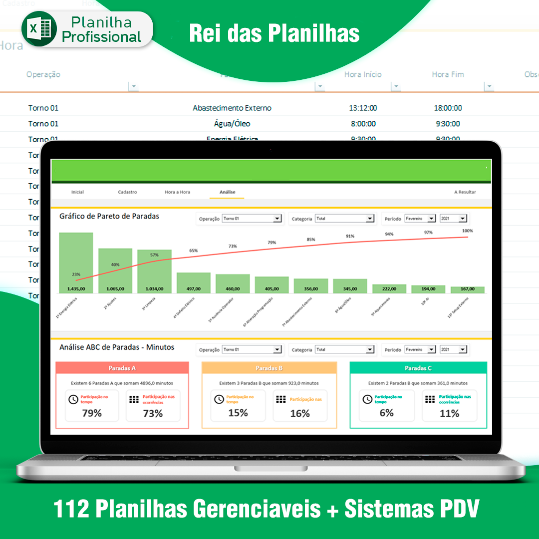 O Rei das Planilhas e Sistemas - 3 Sistemas PDV (venda comercios)
