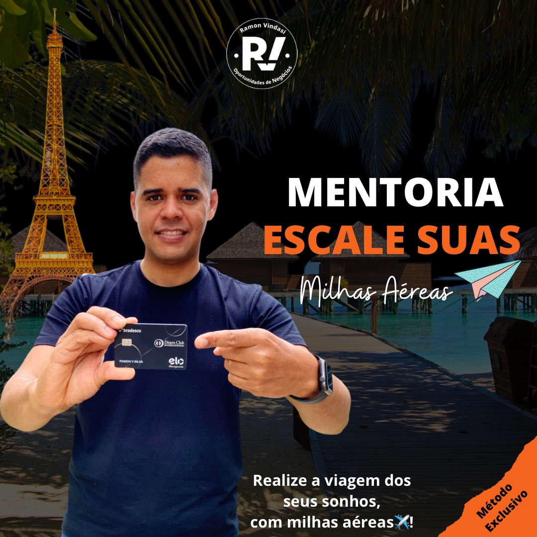 Mentoria Individual - Escale Suas Milhas - Ramon Vindasi | Hotmart