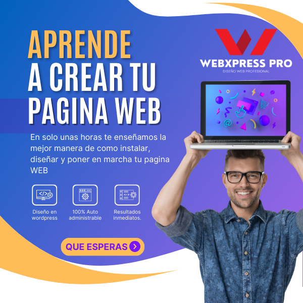 Aprende a diseñar Paginas WEB rapido y facil. - webxpress pro | Hot...