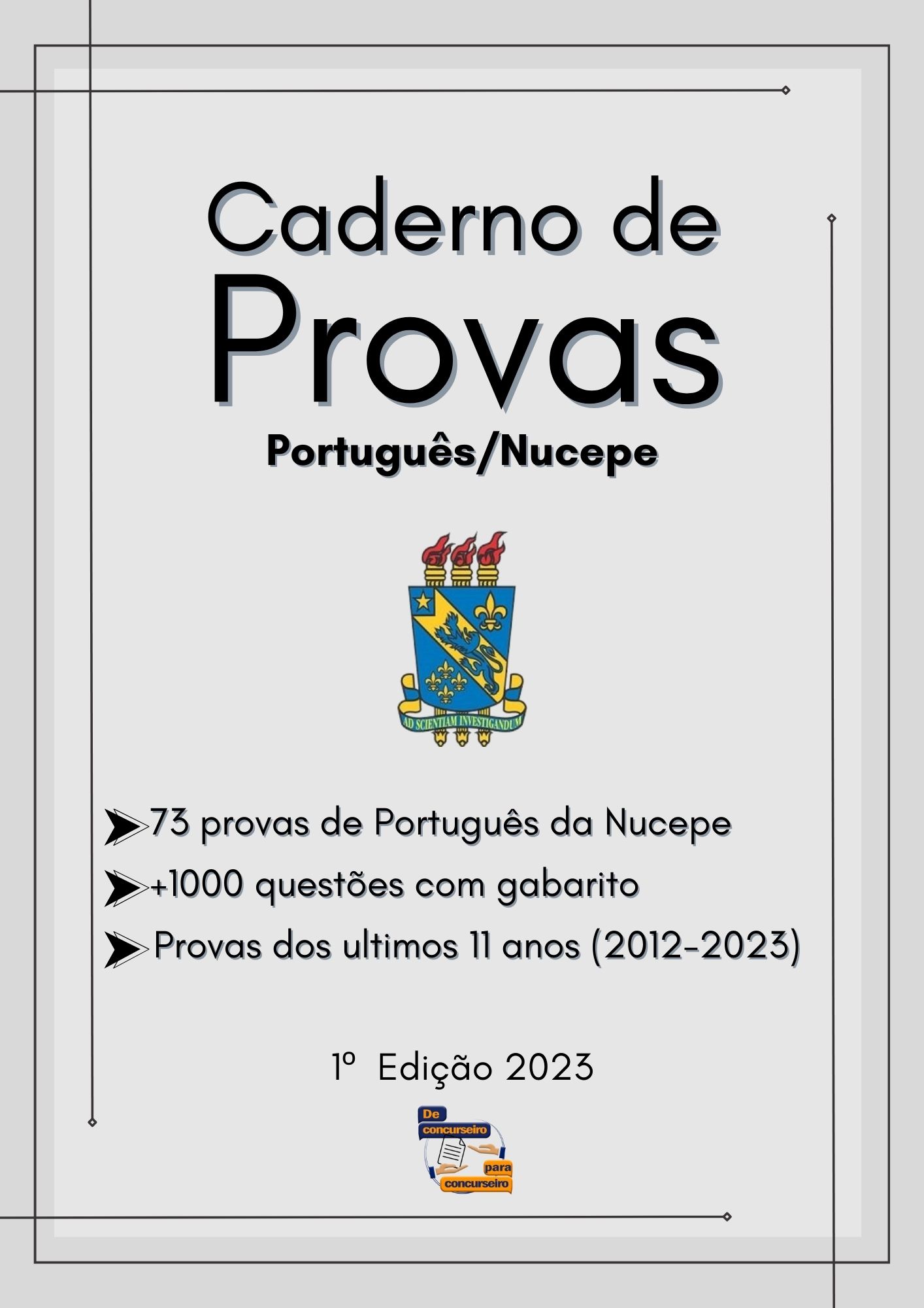 Caderno de Provas De Português Nucepe (+1000 Questões e 3 Bônus)