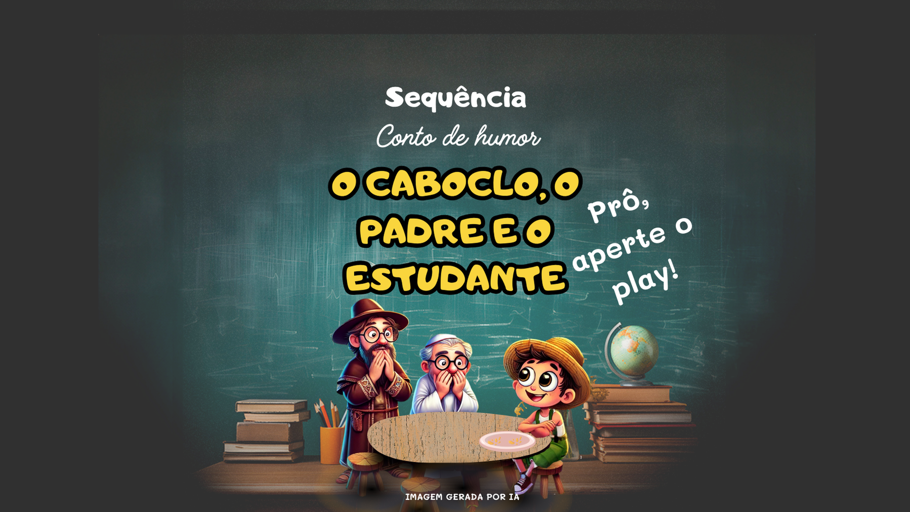 Sequência "O caboclo, o padre e o estudante" - Prô, Aperte o Play