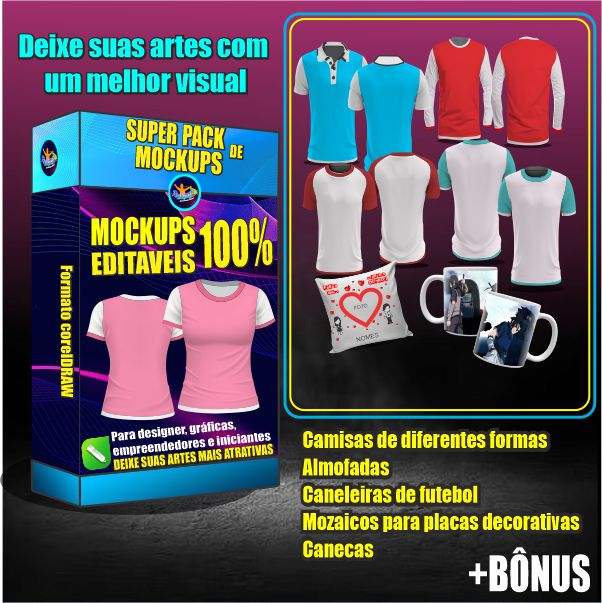 Super Pack de Mockups - David Lucas Santos Alves | Hotmart