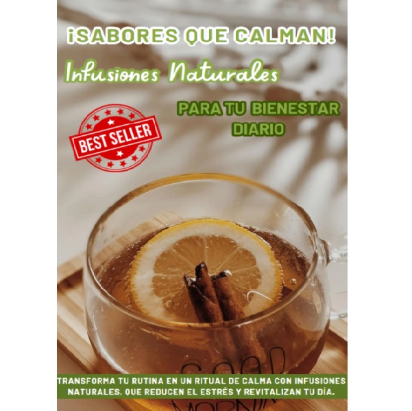 Manual Sabores que Calman: Infusiones Naturales para tu Bienestar D...