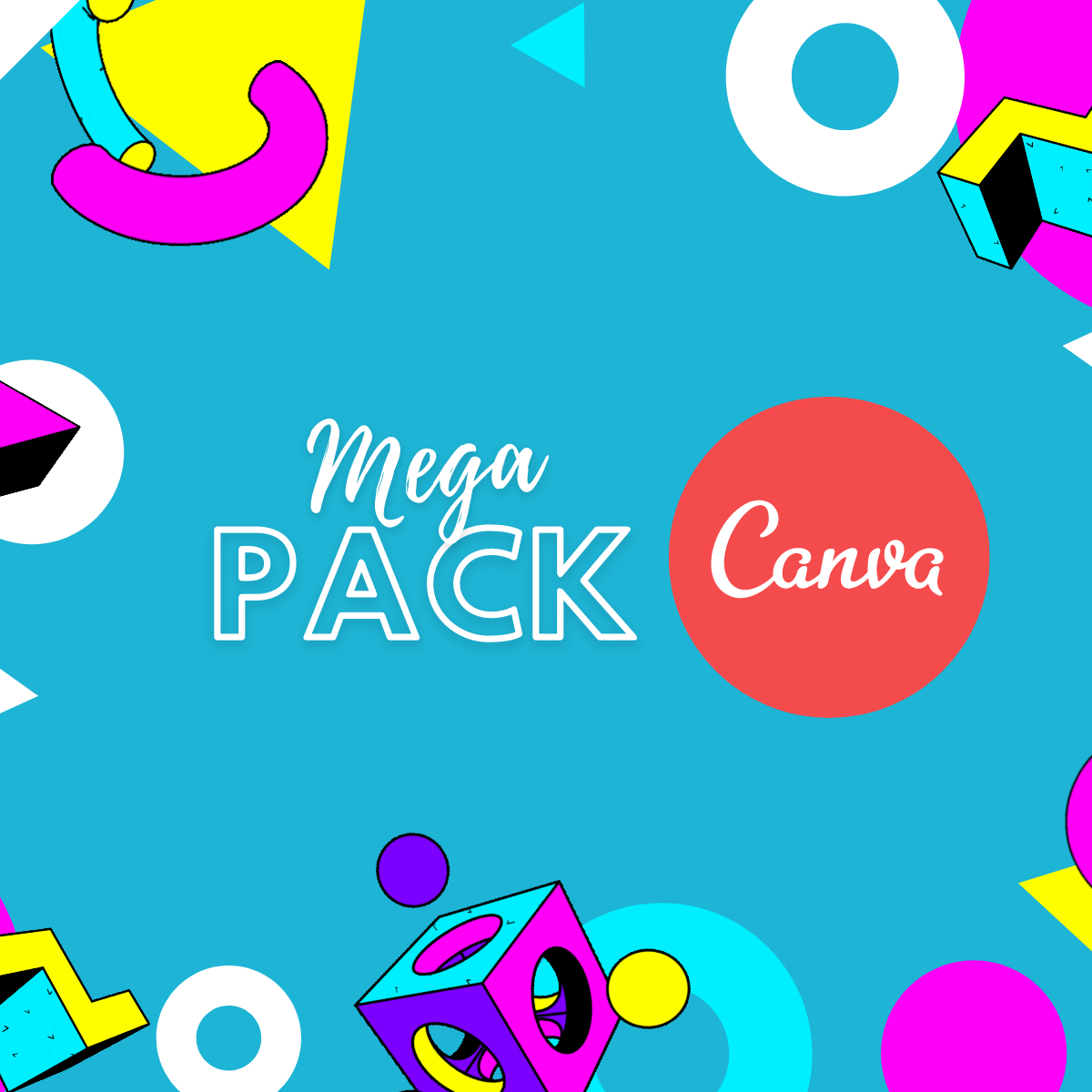 Mega Pack Canva 2.0 | Plataforma de Conteúdo, com Milhares de Posts...