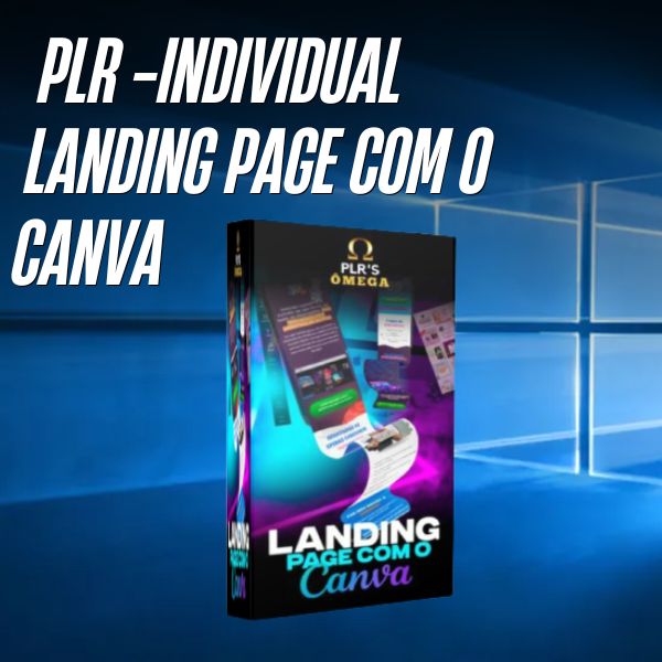 PLR- Individual Landing Page com o Canva - Fagner dos Santos | Hot...
