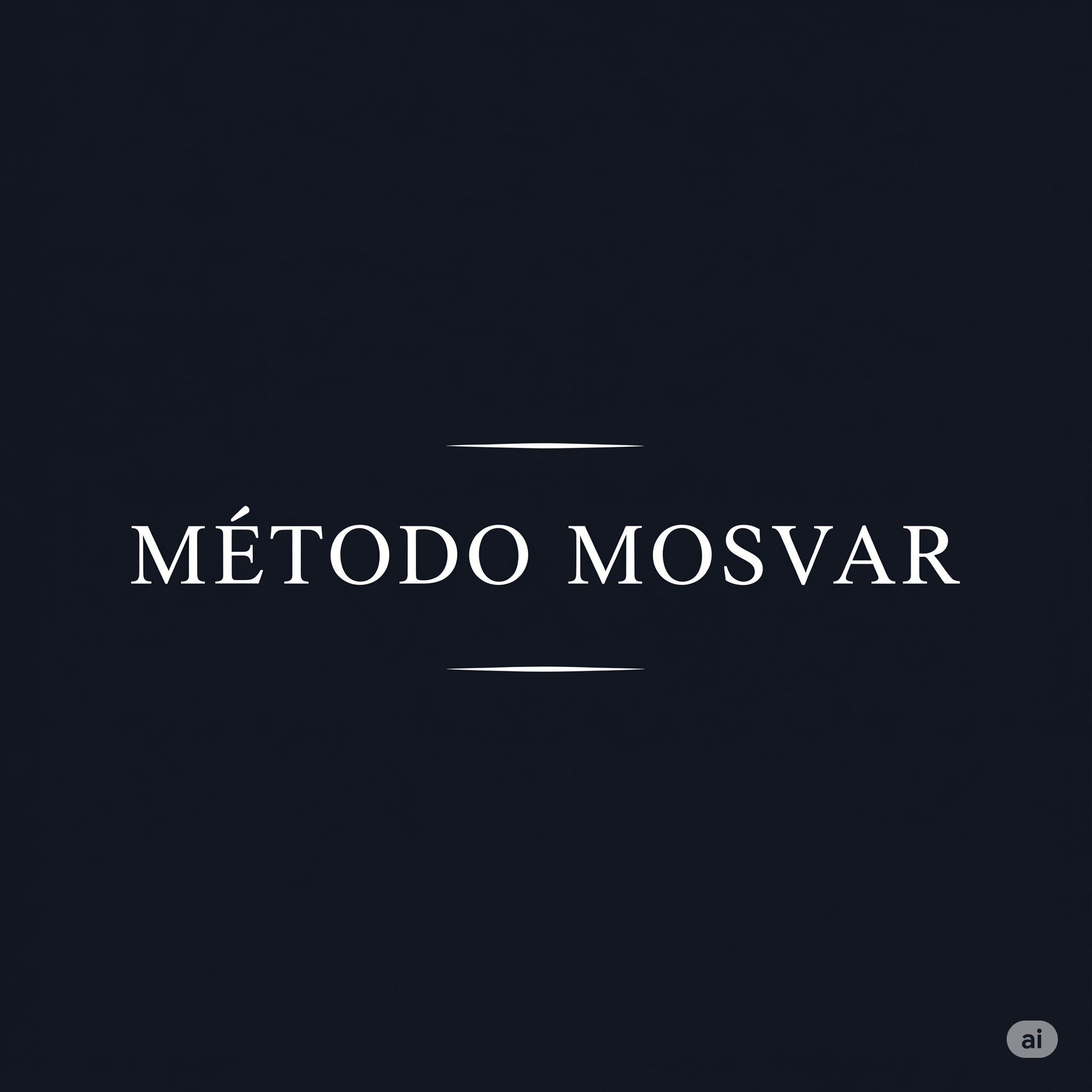 Método Mosvar 1 a 1